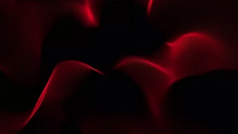 Red color Abstract Trapcode Form digital... | Stock Video | Pond5