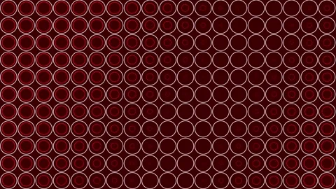 Red color circles shapes moving in diago... | Stock Video | Pond5