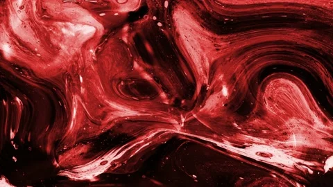 Red color water texture liquid animated ... | Stock Video | Pond5