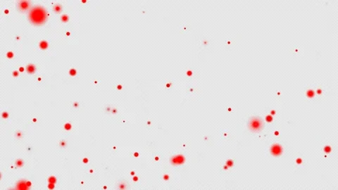 Red colored particles flying, particles ... | Stock Video | Pond5