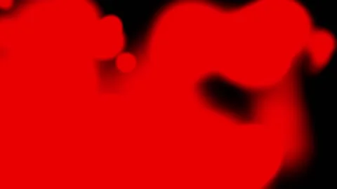 Red computer ink effect on alpha backgro... | Stock Video | Pond5