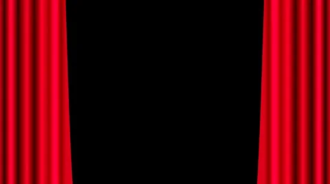 Red Curtain Alpha Stock Footage ~ Royalty Free Stock Videos | Pond5