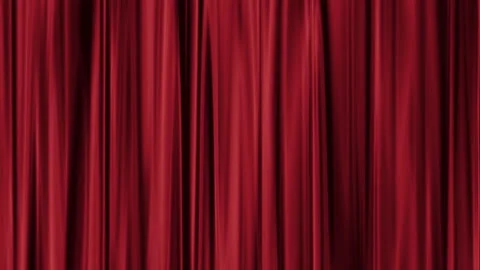 Red Curtain Loop Stock Video Footage | Royalty Free Red Curtain Loop ...