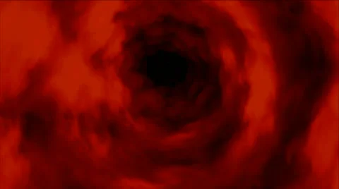 Red Cyclone of Smoke motion background | Stock Video | Pond5