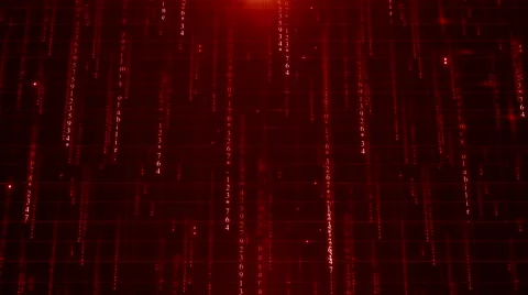 RED digital data background 4K (More tha... | Stock Video | Pond5