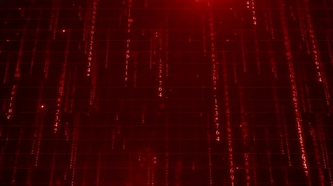 RED digital data background 4K (More tha... | Stock Video | Pond5
