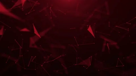Red Digital Plexus Background, Digital N... | Stock Video | Pond5