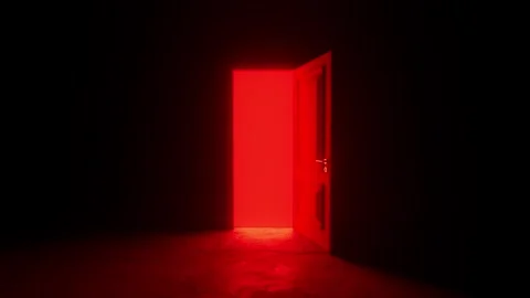 Dark Door Intense Stock Videos – Royalty-Free HD & 4K Videos
