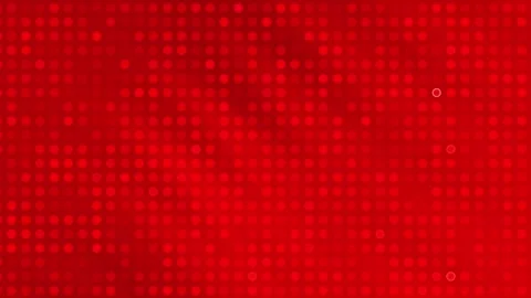 Red Dot Matrix Pattern Background Loop. | Stock Video | Pond5
