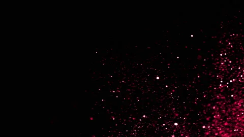 Red dust particles with bokeh effect on ... | Stock Video | Pond5