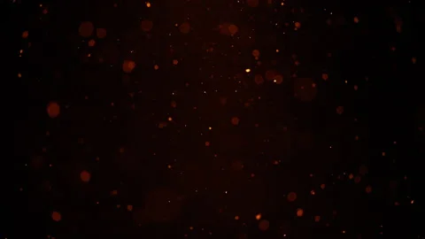 Red dust particles floating in the air | Stock Video | Pond5