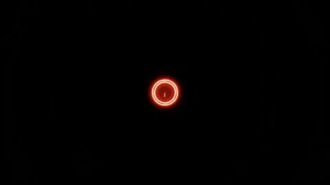 red energy flash in dark sci fi vj loop ... | Stock Video | Pond5