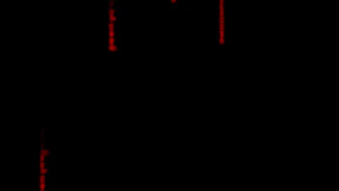 Red Matrix Numbers Stock Footage ~ Royalty Free Stock Videos | Pond5