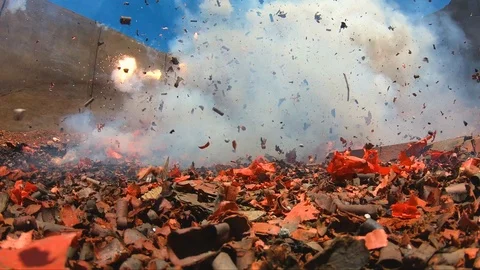 Red Firecrackers Stock Footage ~ Royalty Free Stock Videos | Pond5