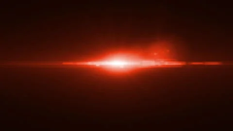 Red flare light beam with smoke and dust... | Stock Video | Pond5