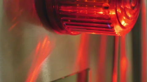 Red Alarm Light Stock Videos – Royalty-Free HD & 4K Videos