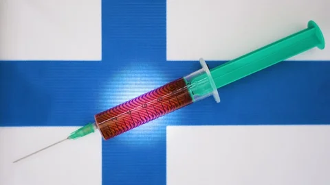 Red fluids inside the big syringe on the... | Stock Video | Pond5