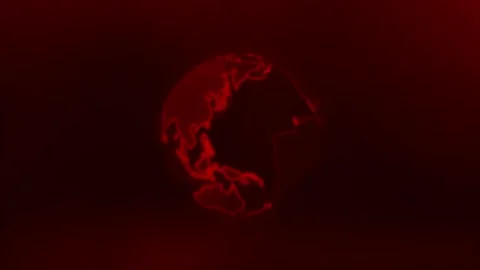 Red full moon power abstract energy back... | Stock Video | Pond5