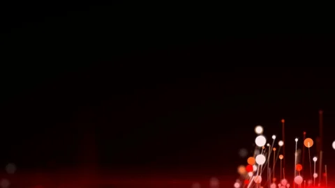 Red glitter sparkles animation on black ... | Stock Video | Pond5