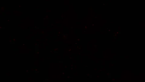 Red glow dust low black background | Stock Video | Pond5