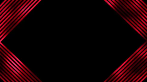 Red glowing border, rectangle, square, f... | Stock Video | Pond5