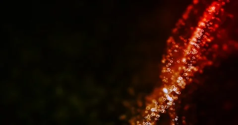 red gradient particle background animati... | Stock Video | Pond5