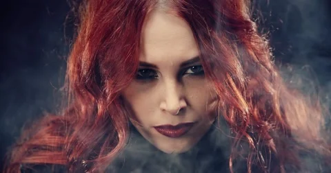 Redhead Girl Smoking Cigarette Stock Videos – Royalty-Free HD & 4K Videos