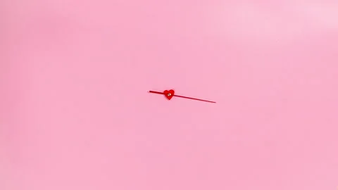 The red hand of the clock rotates in a c... | Stock Video | Pond5