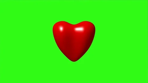Red Heart Animation Background Beats 3d ... | Stock Video | Pond5