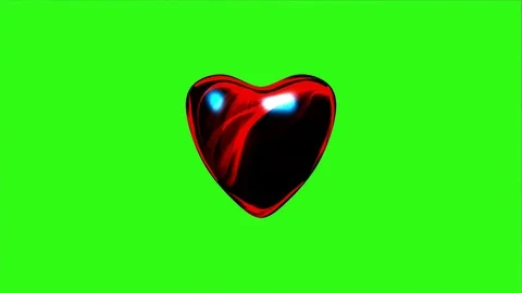 Red Heart Animation Background Beats 3d ... | Stock Video | Pond5