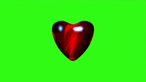 Red Heart Animation Background Beats 3d ... | Stock Video | Pond5