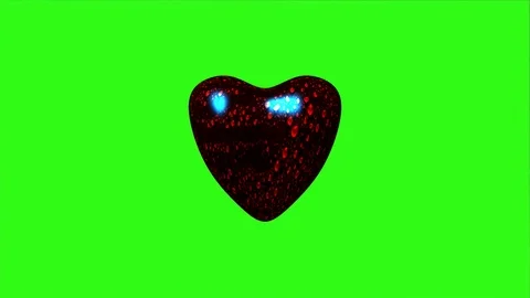 Red Heart Animation Background Beats 3d ... | Stock Video | Pond5