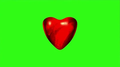 Red Heart Animation Background Beats 3d ... | Stock Video | Pond5