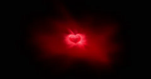 Hearts Black Background Stock Video Footage | Royalty Free Hearts Black ...