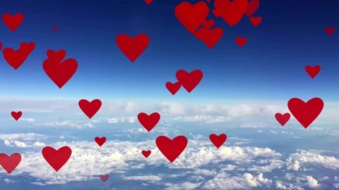 Rising Hearts Stock Video Footage | Royalty Free Rising Hearts Videos ...