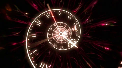 Infinity Clock Stock Footage ~ Royalty Free Stock Videos | Pond5