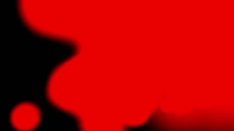 Red ink spread effect on alpha backgroun... | Stock Video | Pond5
