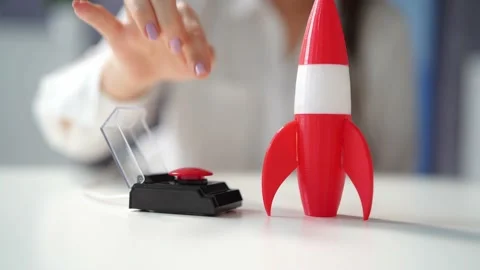 Launch Button Stock Footage ~ Royalty Free Stock Videos | Pond5