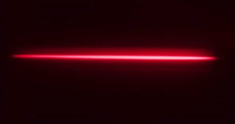 Red light beam with dust and particles e... | Stock Video | Pond5