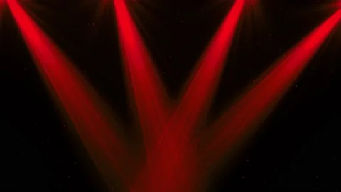 red light spotlight animation on black b... | Stock Video | Pond5