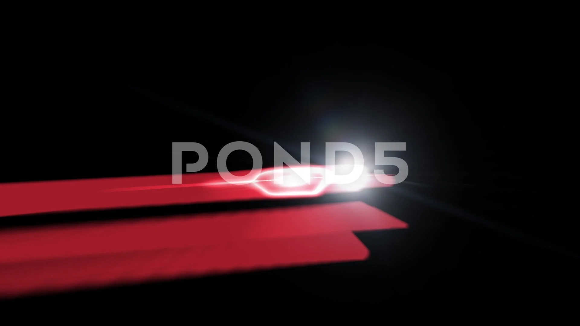 Streak Of Light Red