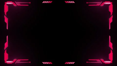 Red Light Twitch Overlay Stream Overlay ... | Stock Video | Pond5