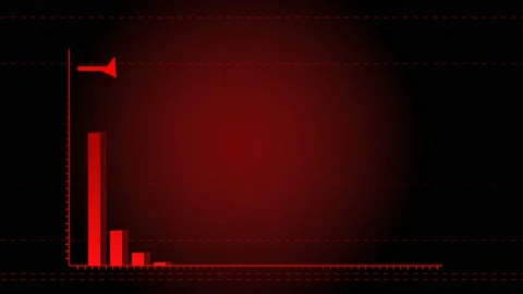 red line chart Finance business backgrou... | Stock Video | Pond5