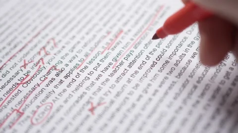 Proofreading Stock Video Footage | Royalty Free Proofreading Videos | Pond5