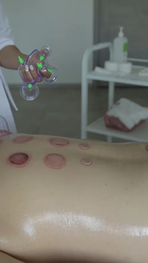 Woman Back Cupping Stock Videos – Royalty-Free HD & 4K Videos