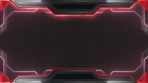 Red metallic backdrop for screen, Twitch... | Stock Video | Pond5