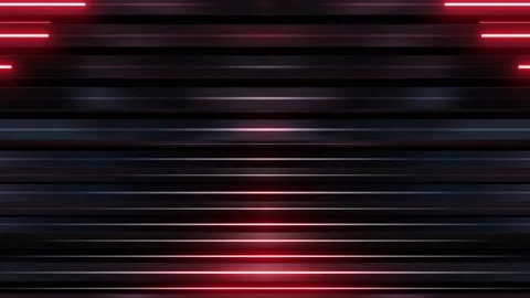 Red Neon Glowing Blocks Loop | Stock Video | Pond5