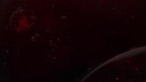 Red oily liquid on black background, red... | Stock Video | Pond5
