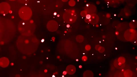 Red Particles And Dust On A Black Backgr... | Stock Video | Pond5
