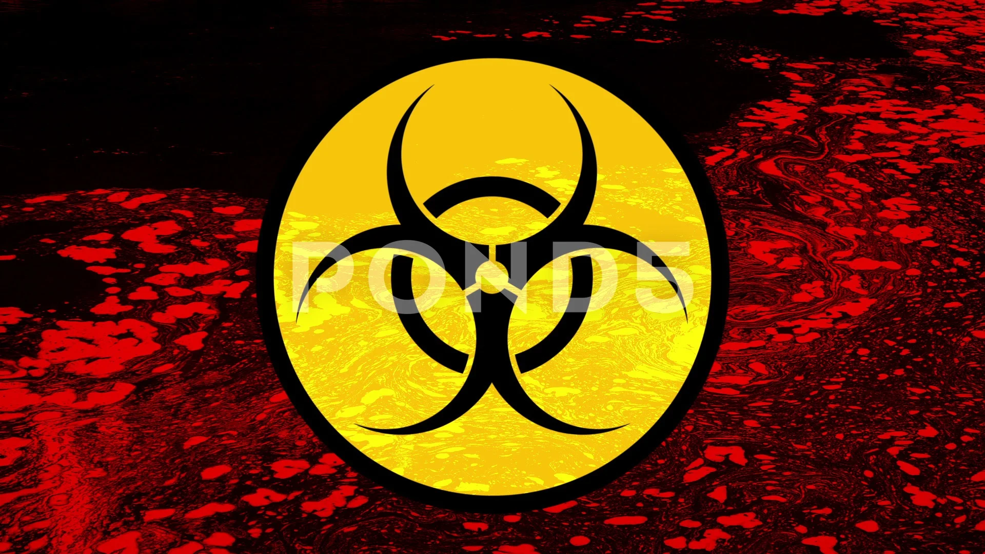 Biohazard Symbol Wallpaper Purple